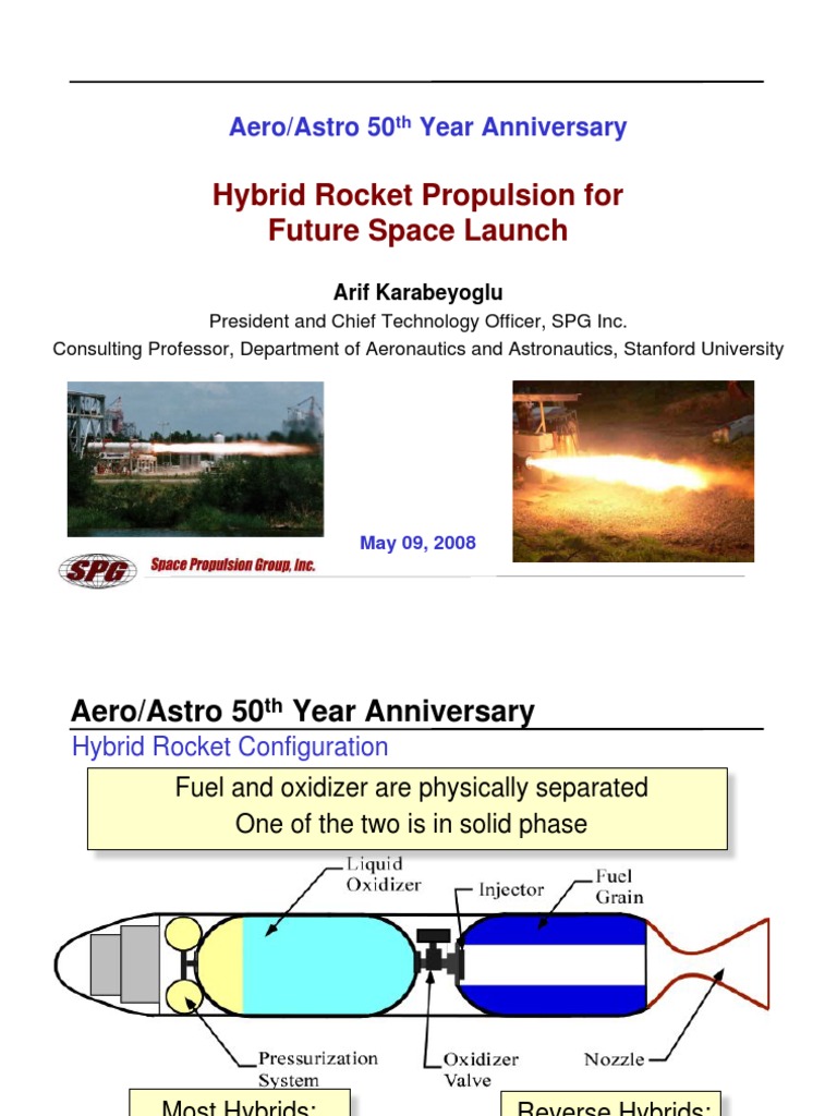 Hybrid Rocket Propulsion For Future Aircraft | PDF | Alkane | Rocket