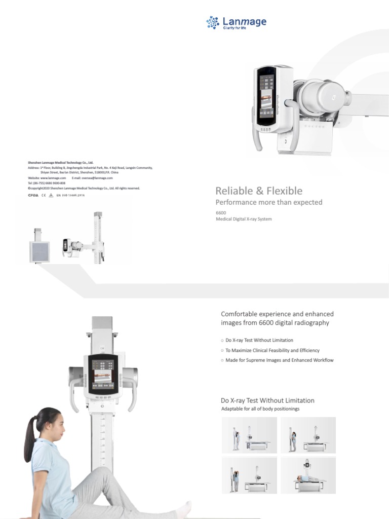 Catalogo Equipo RX Lanmage 6600 PDF | PDF