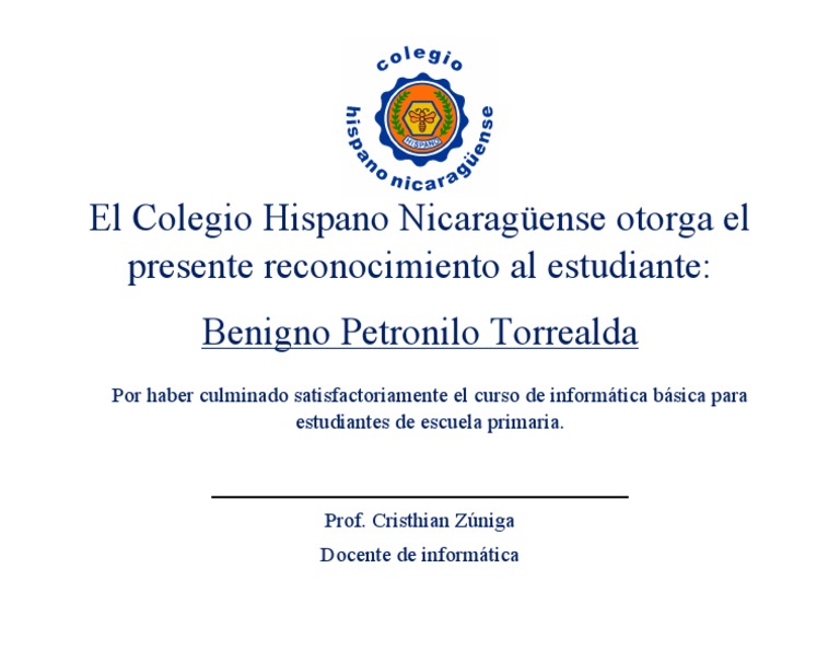 Diploma de Informática | PDF