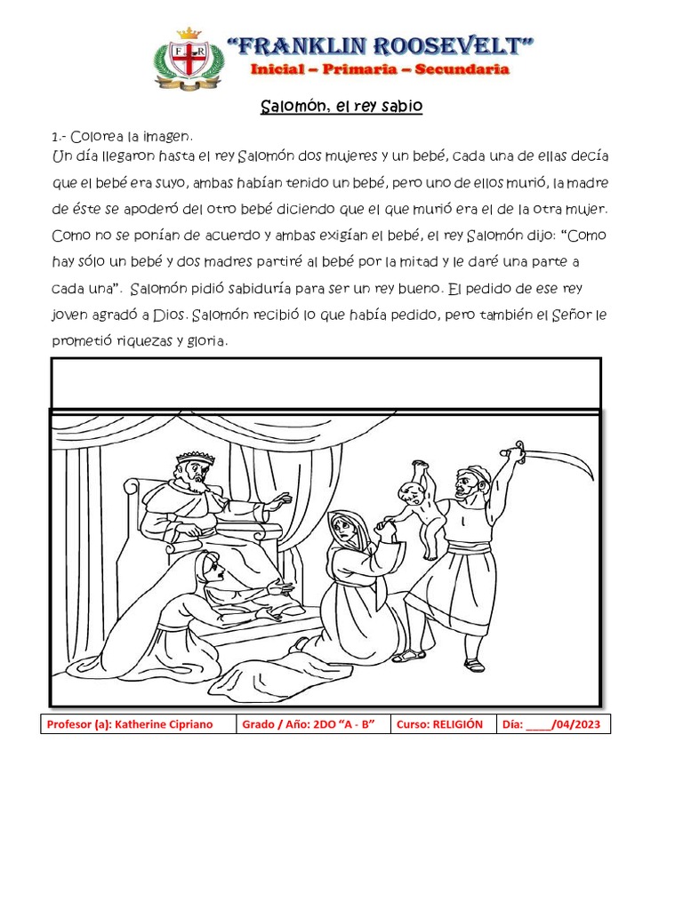 SALOMÓN EL REY SABIO K PDF | PDF