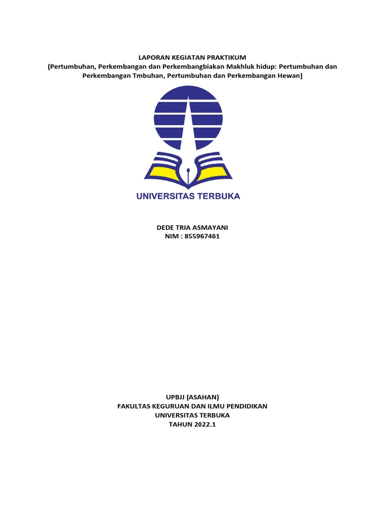 LKP 3 Pertumbuhan Dan Perkembangan | PDF