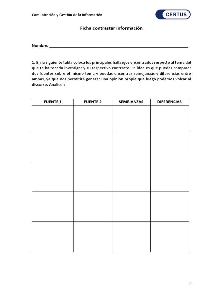 2 Ficha Contrastar información (1).pdf | PDF