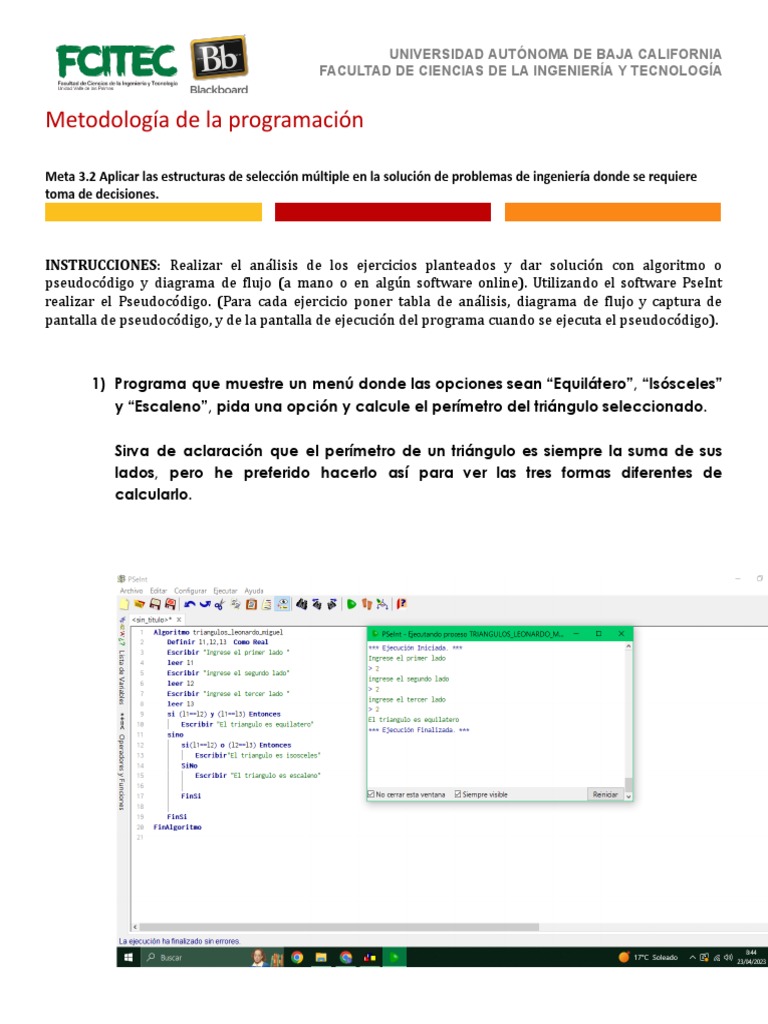Meta 3.2 - Ejercicios - de - Cierre PDF | PDF
