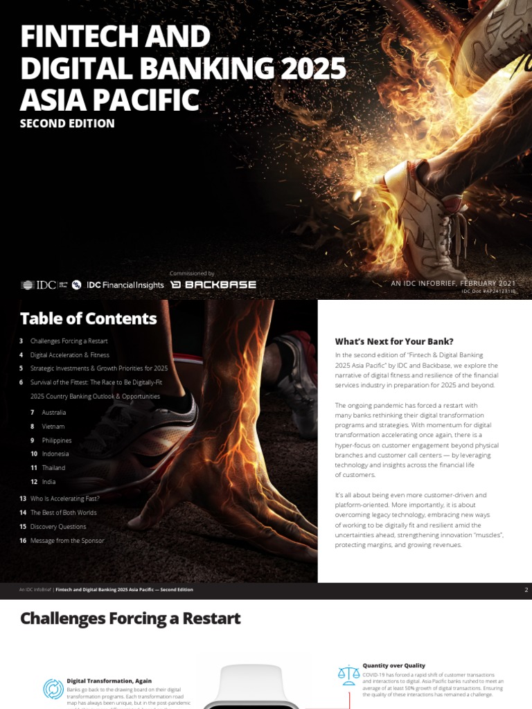 Fintech Digital Banking 2025 APAC by IDC Backbase 1630938907 PDF | PDF | Banks | Innovation