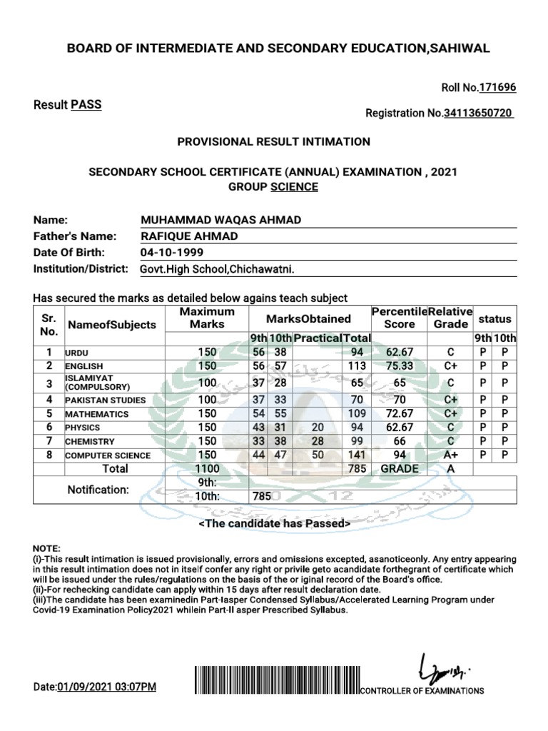 Waqas PDF | PDF | Educational Stages