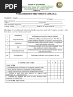 OJT Training Assessment Form-Fillable PDF | PDF | Business ...