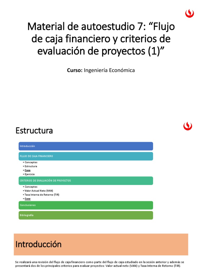 Flujo de Caja y Evaluación de Proyectos | PDF