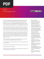 Ciena 5164 Data Sheet | PDF | Networking | Multiprotocol Label Switching