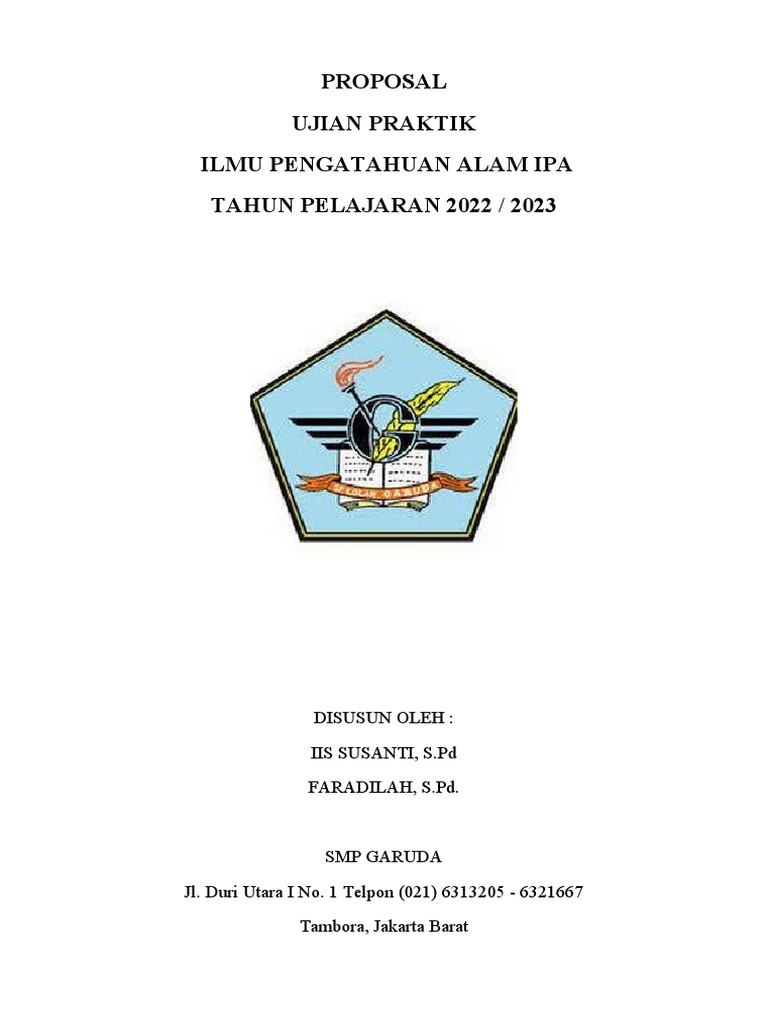 Proposal Praktek IPA | PDF