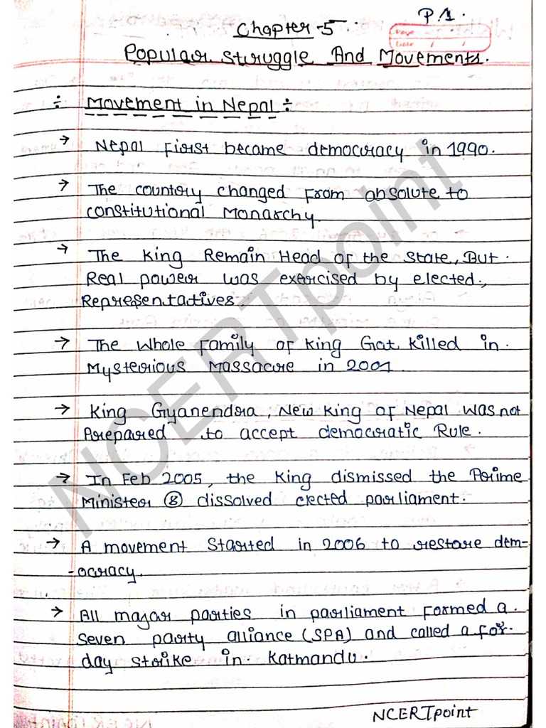 ch.5 Civics 10th | PDF