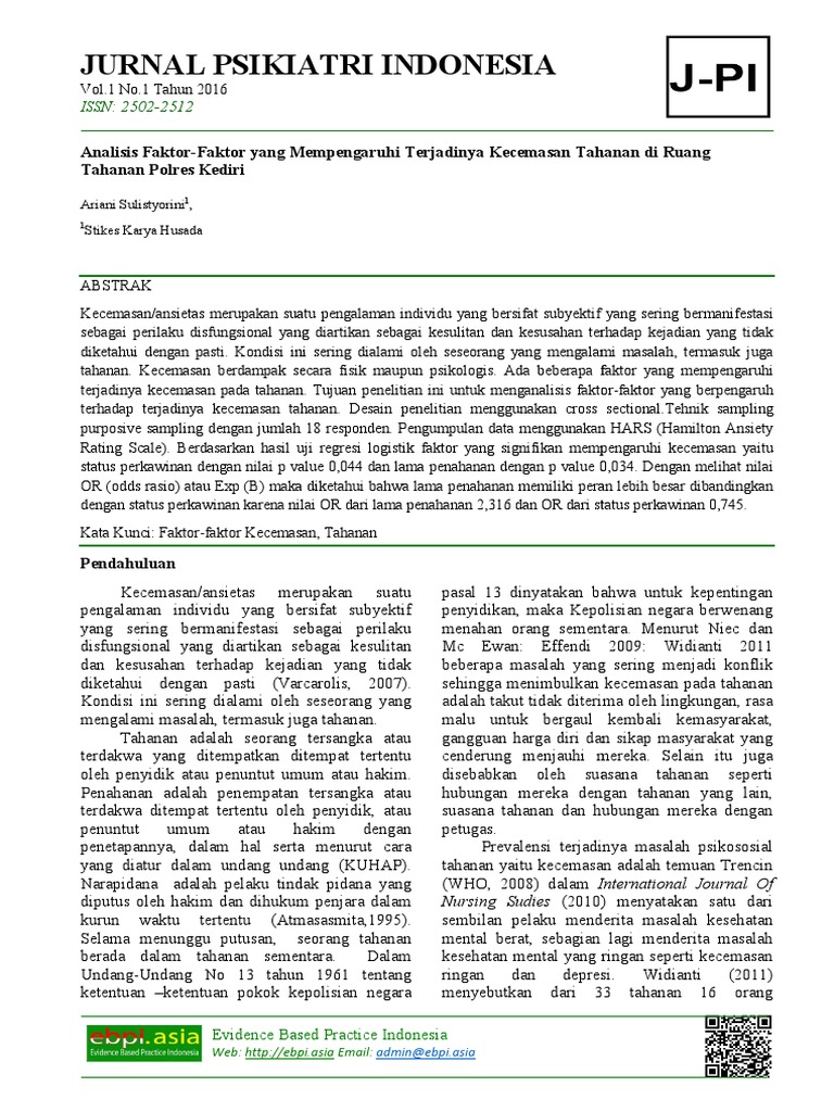 Adoc - Pub Jurnal Psikiatri Indonesia | PDF