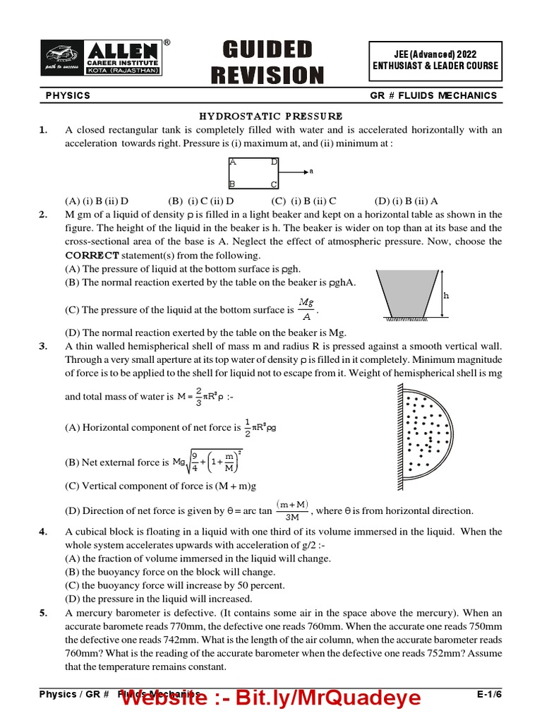 06 Gr Fluid Mechanics Eng Watermark Pdf Pdf
