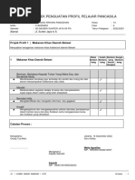 Contoh Rapor P5 Kearifan Lokal | PDF