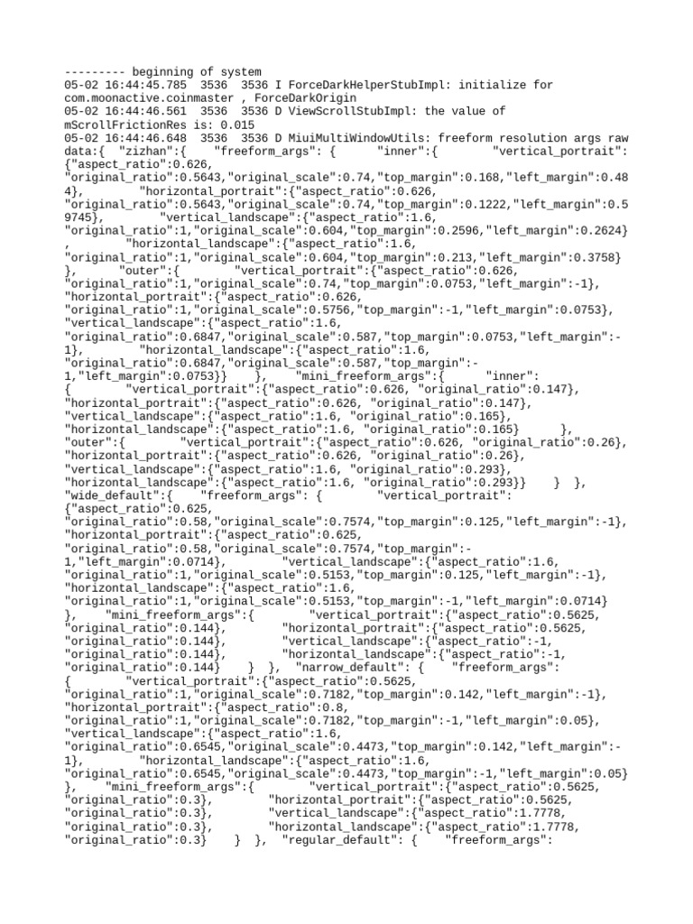 Mod Menu Log - Com - Moonactive.coinmaster | PDF | Computers
