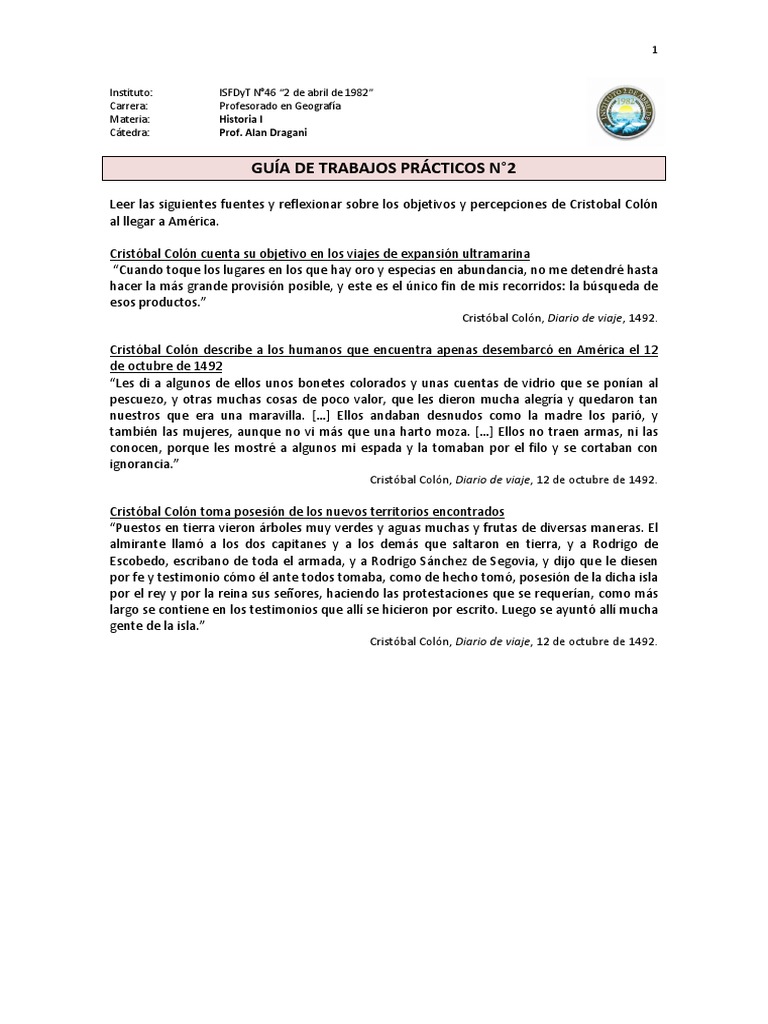 Guía de TP N°2 PDF | PDF