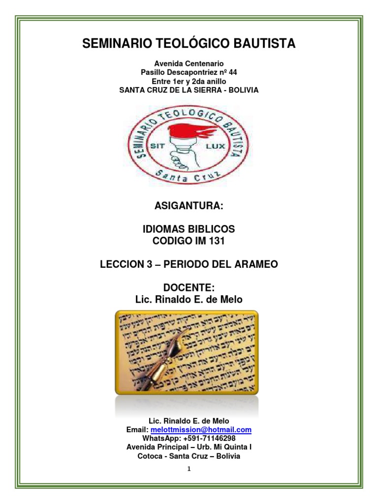 Leccion 03 | PDF
