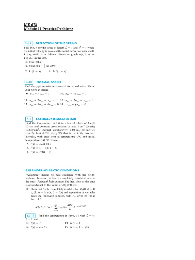 Practice Problems Module 11 | PDF