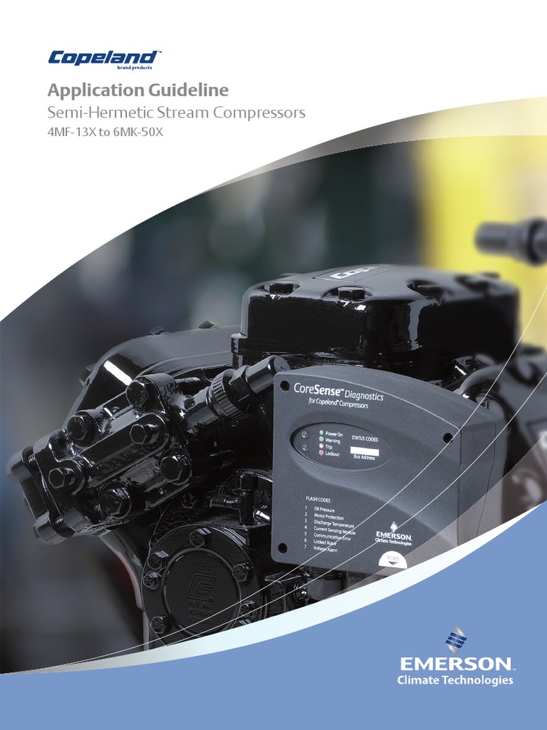 Copeland Compressor PDF | PDF | Pump | Valve