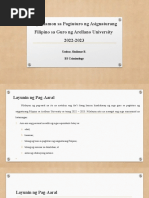 Saklaw, Limitasyon at Delimitasyon | PDF