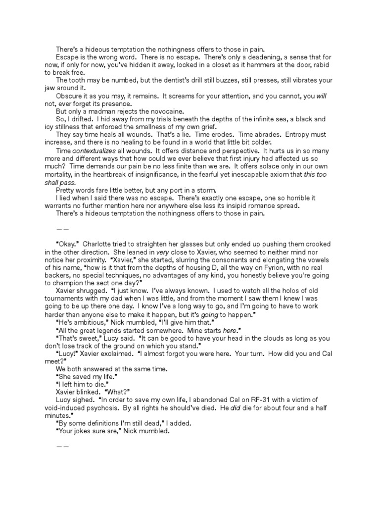 Audition Script | PDF