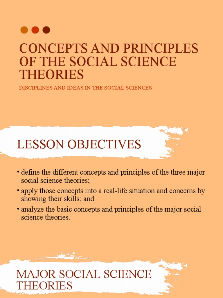Q1 - Major Social Science Thories | PDF | Marxism | Marx's Theory Of ...