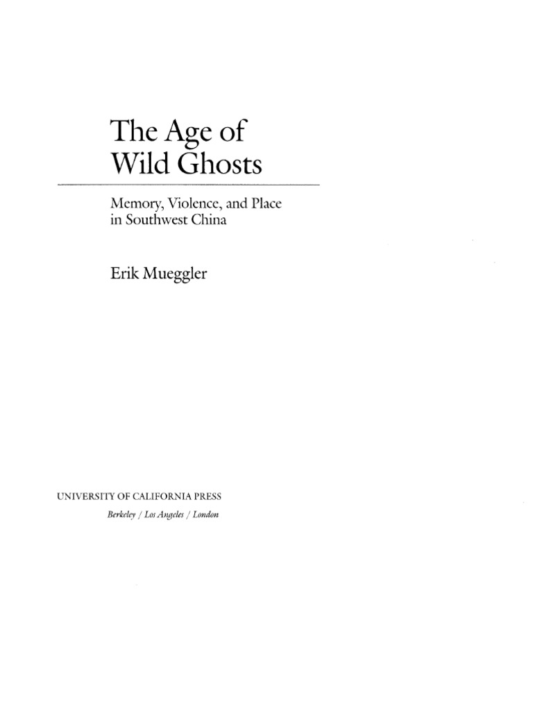 Wild Ghosts PDF | PDF
