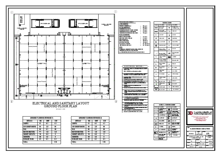 Pipe and Electrical Legend | PDF | Electrical Wiring | Water Heating
