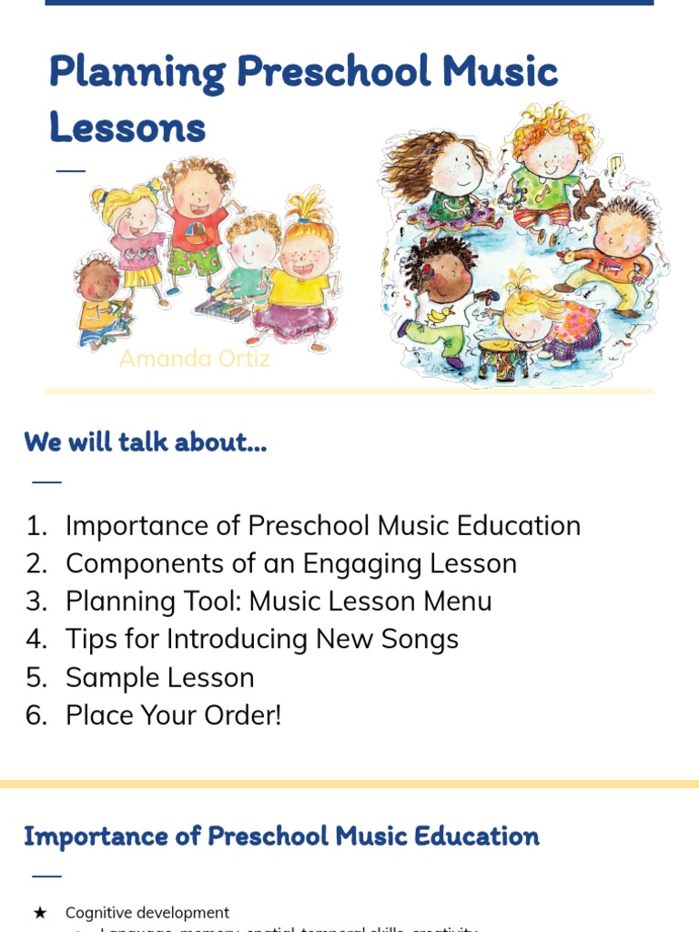 Planning Preschool Music Lessons | Download Free PDF | Cognition ...