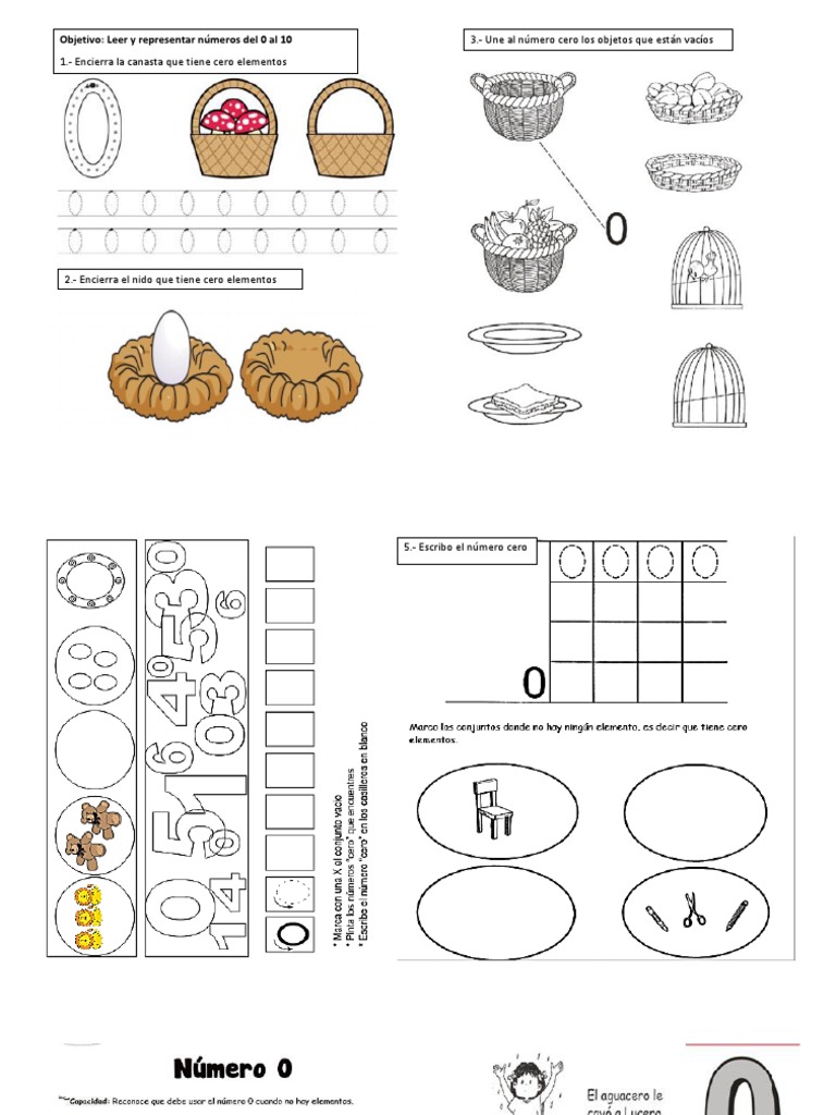 Numeros Del 0 Al 10 | PDF