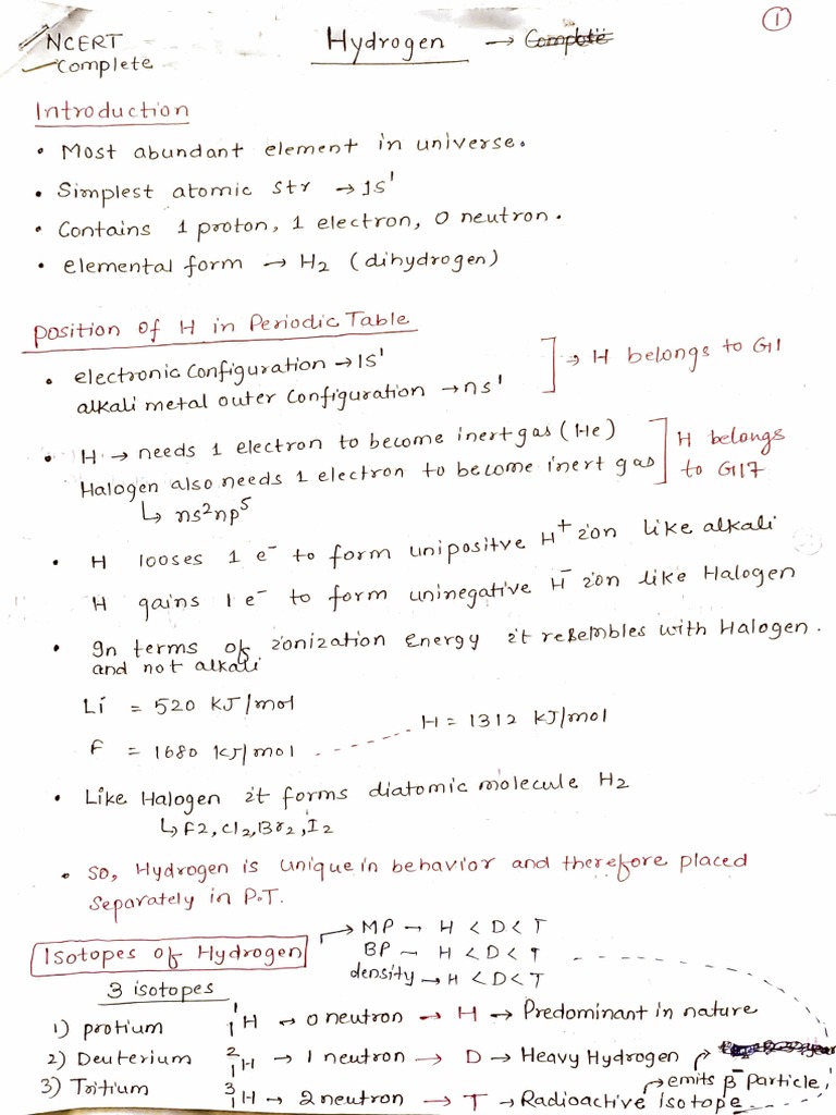 Complete hydrogen.pdf | PDF