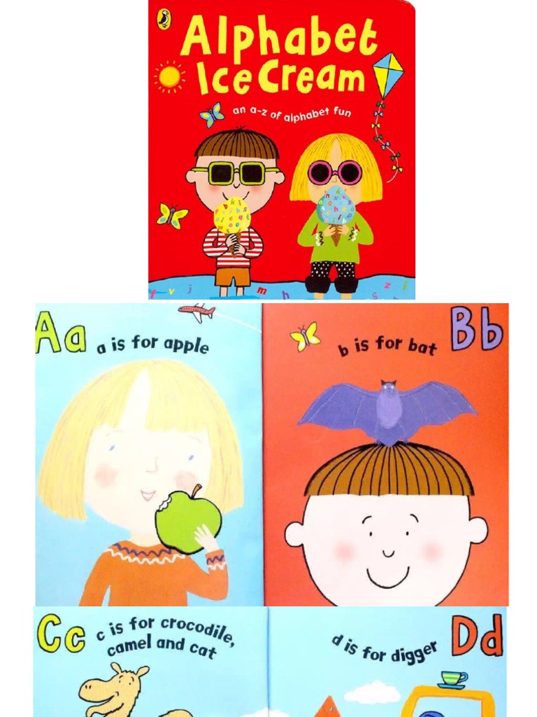 Alphabet Ice Cream PDF | PDF
