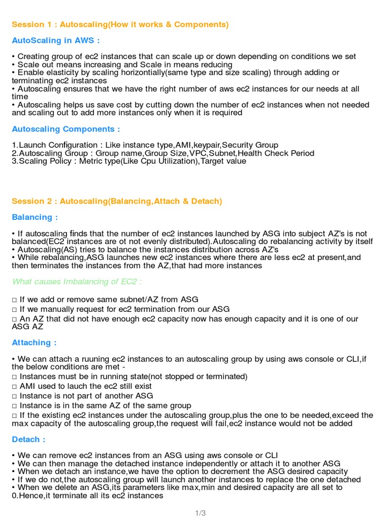 Autoscaling PDF | Download Free PDF | Software Engineering | Computing