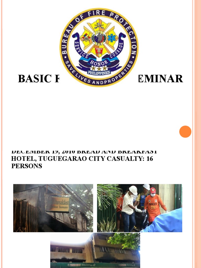 Fire Safety Lecture Webinar BFP 2022 | PDF
