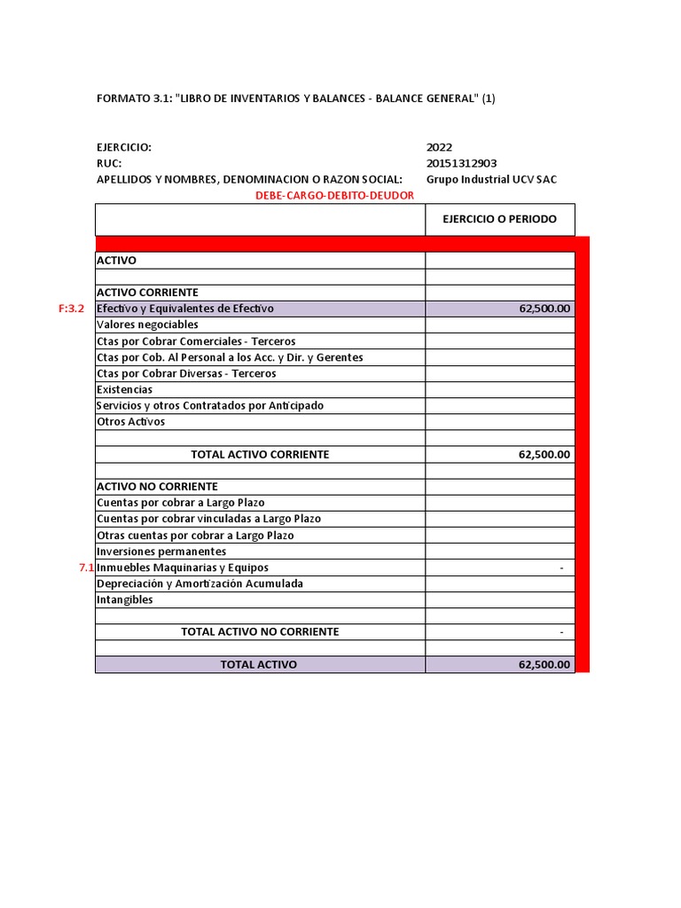 1 Libro de Inventario y Balances - G4 | PDF