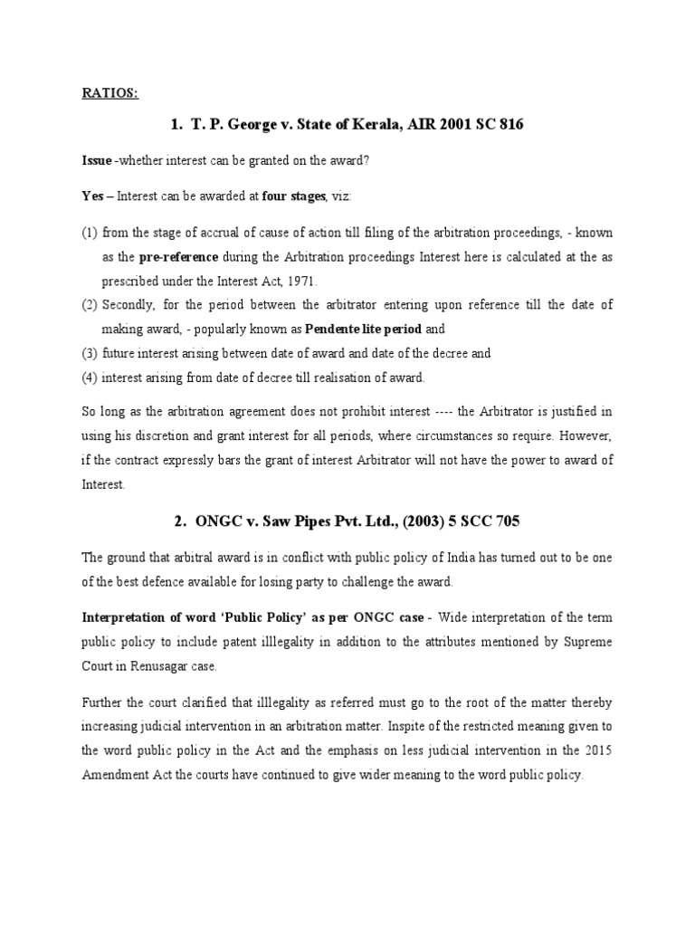 Adr Case Briefs | Download Free PDF | Arbitration | Lawsuit