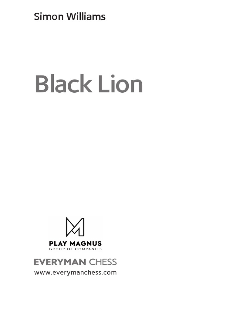 Black Lion: Simon Williams | PDF | History