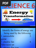 Lesson Plan in Science 6 - Forms of Energy and Their Uses. | PDF ...