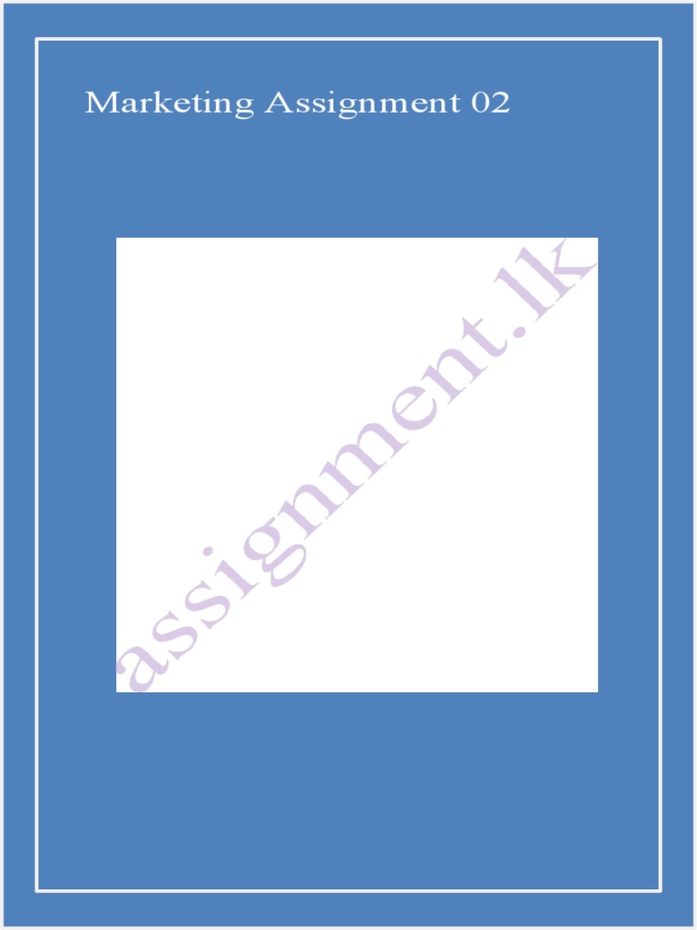 Marketing (MBA 7003) Assignment 2 - N02 | PDF | Marketing | Brand