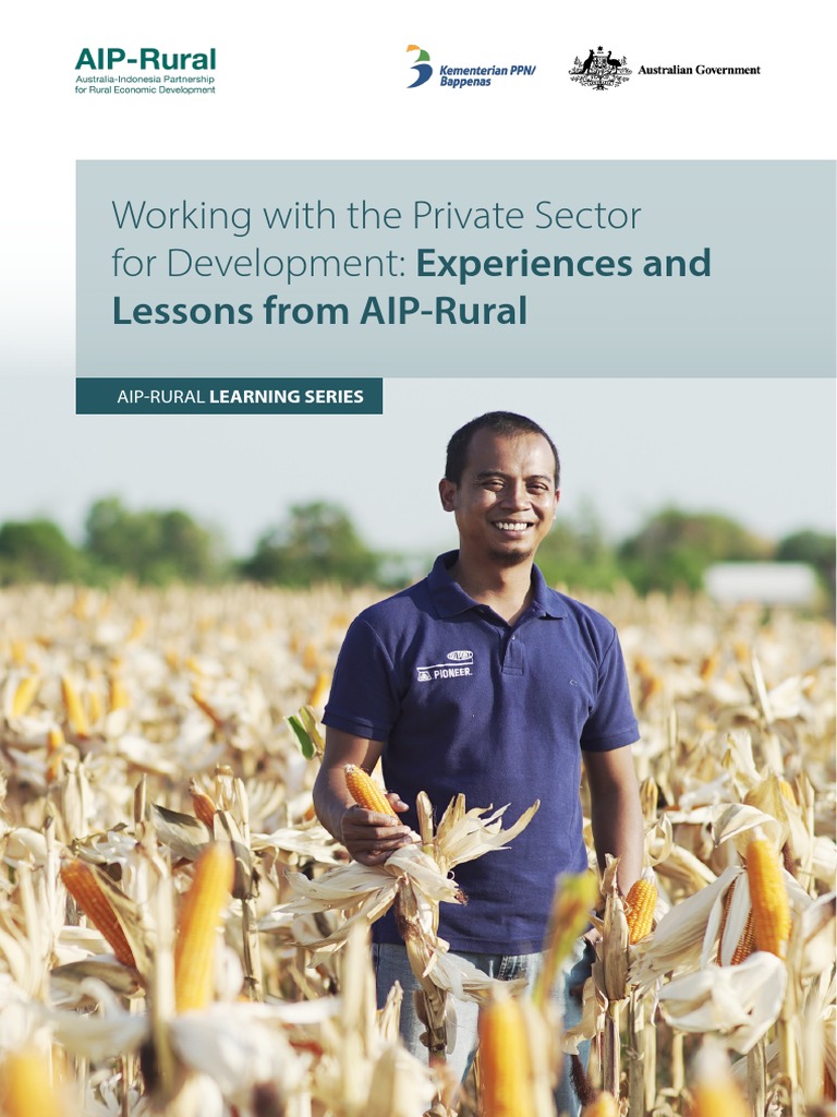 03 - Working With Private Sector For Development - Experiences and ...