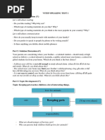 Vstep Speaking Part 2 Full | PDF | Movie Theater | Restaurants