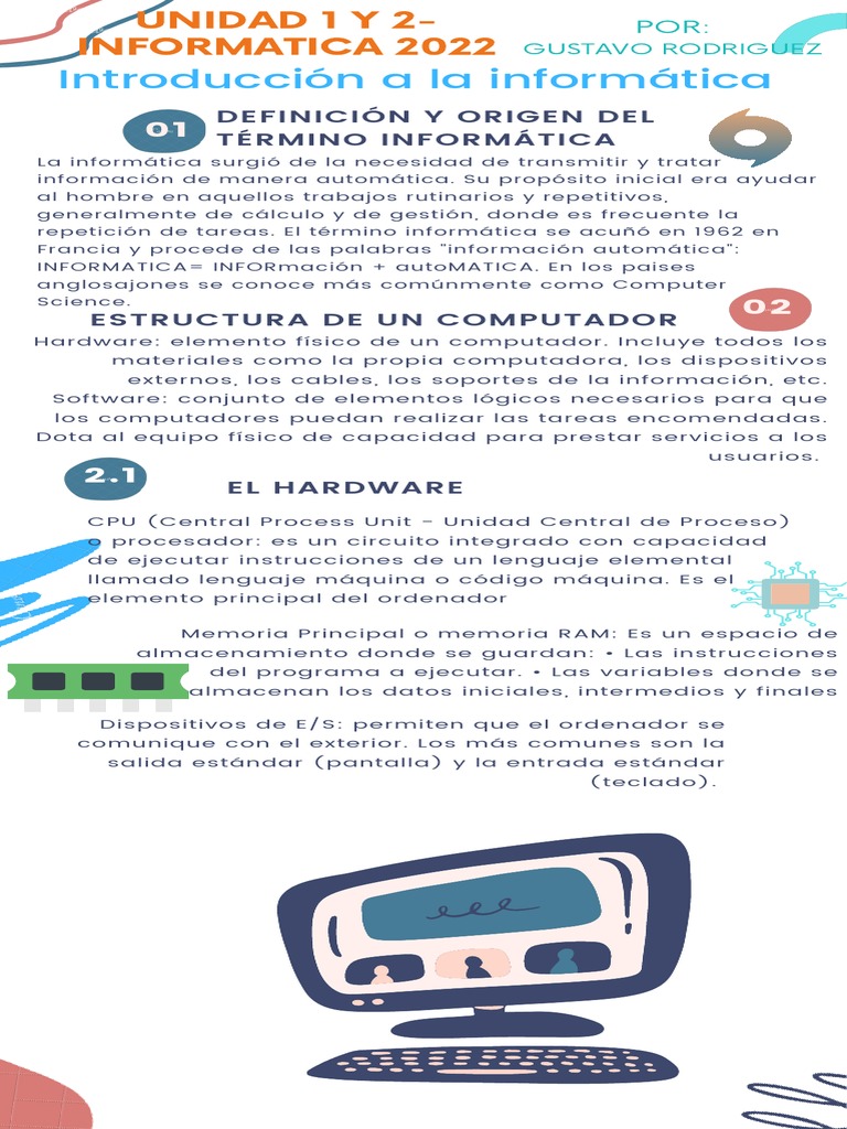 Definición y origen del término informática (1).pdf | PDF