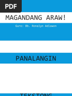 Position Paper Outline (Tagalog) | PDF