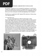 Mikuni VM22 Carb Tuning Guide | PDF | Throttle | Vehicle Technology