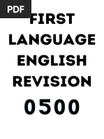 IGCSE Descriptive Writing Guide | PDF