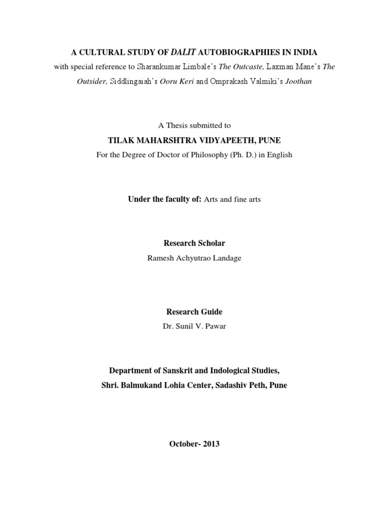 Thesis (P-319) PDF | PDF