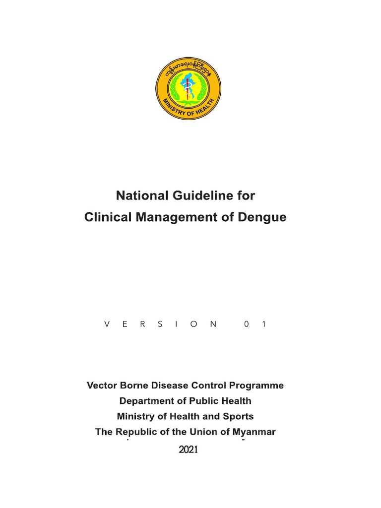 National Guideline For Clinical Management of Dengue 2021 PDF | PDF