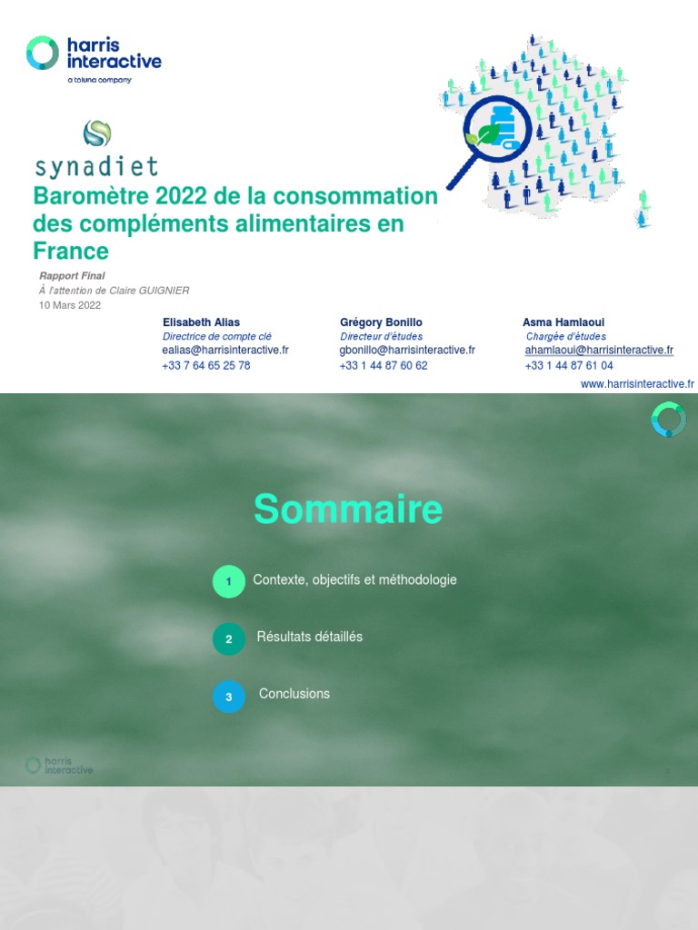 Harris Interactive Rapport Barometre Conso Cpal 2022 v2 PDF | PDF