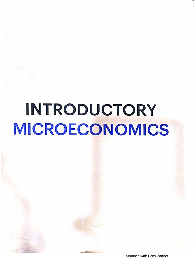 CH 1 Eco Book PDF | PDF