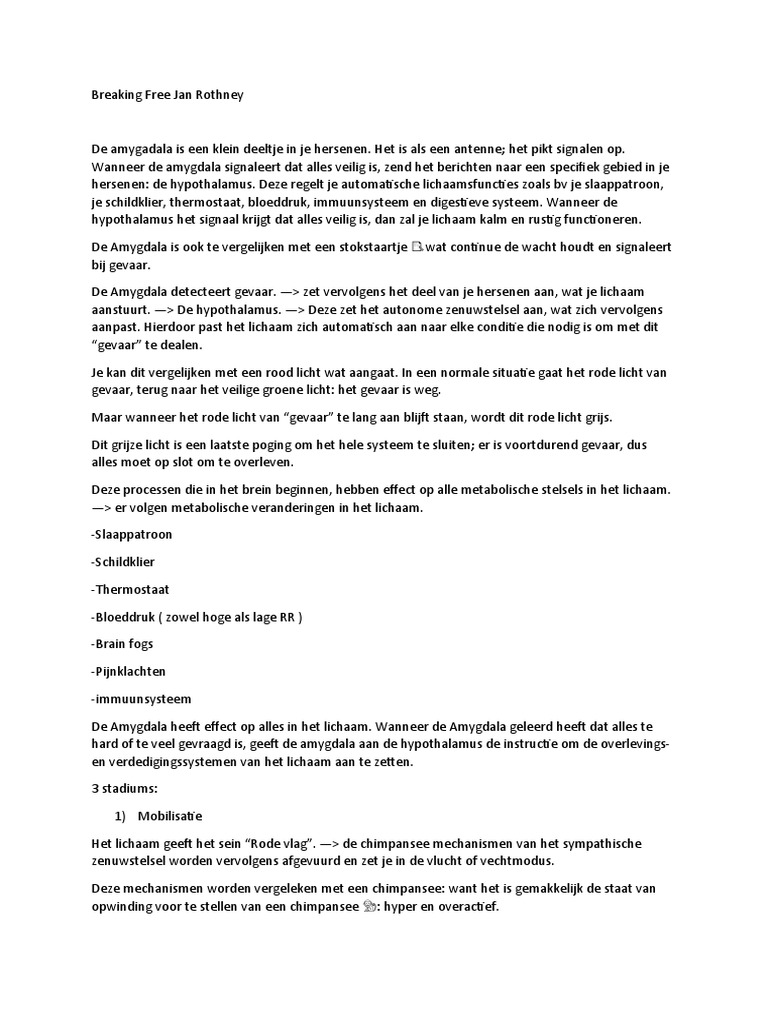 Jan Rothney Breaking Free 1 | PDF