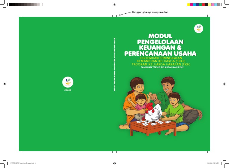 2c. COVER MODUL Pengelolaan Keuangan & Usaha PDF | PDF